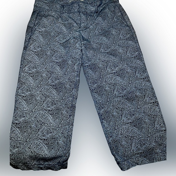 Dockers | Pants & Jumpsuits | Docker Paisley Print Capris | Poshmark